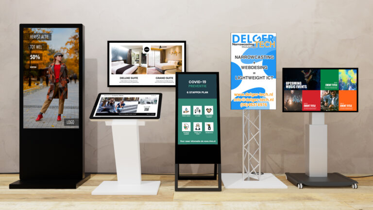 Wat is narrowcasting? Via een digitaal scherm informatie presenteren - DT